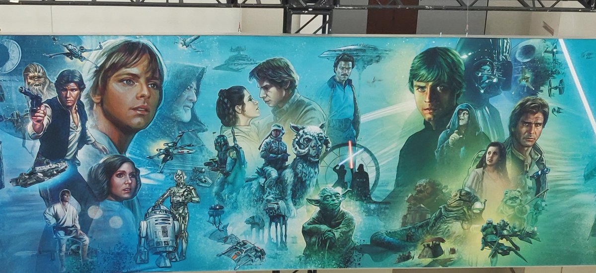 Star Wars Celebration: Revelado el espectacular mural del evento