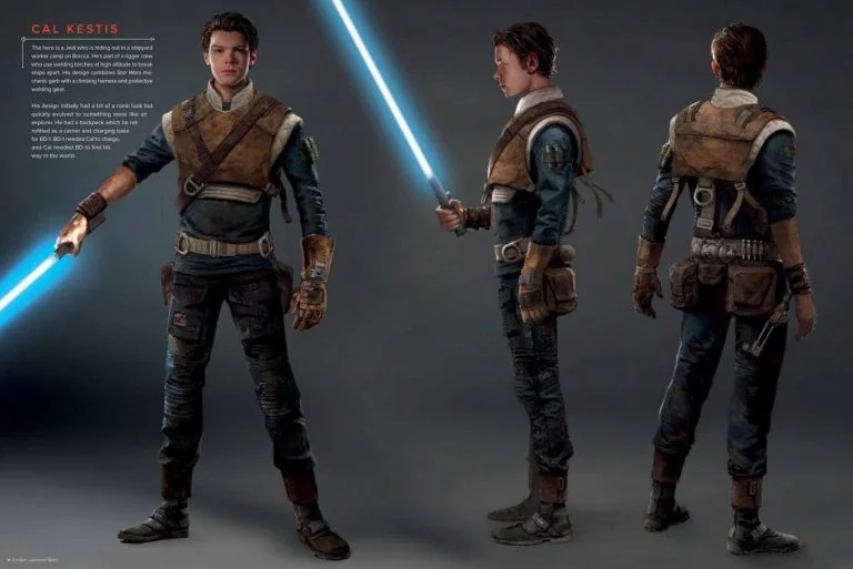 Jedi Fallen Order Art Book Cal Kestis